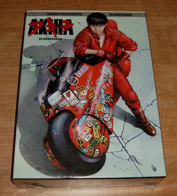 AKIRA 30TH ANNIVERSARY Limited Edition Blu-Ray + DVD + DVD Extras ...