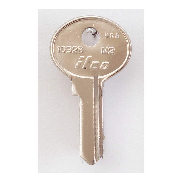 KABA ILCO 1092B-M2 Key Blank,Brass,Type M2,4 Pin,PK10 1GAU4 £8.45 ...