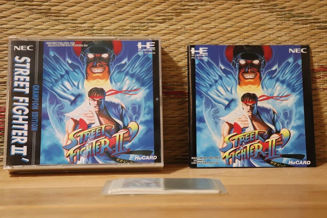 STREET FIGHTER 2 Dash PC Engine PCE Japan Very Good Condition! $39.99 ...