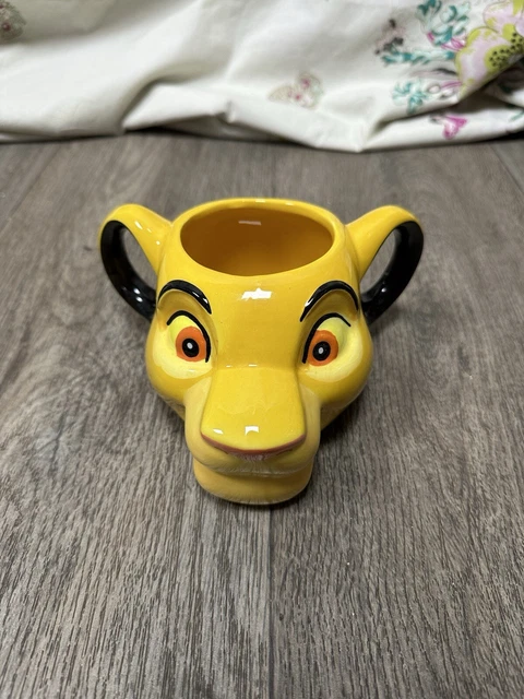 DISNEY THE LION King Simba 3D Ceramic Mug Head £9.95 - PicClick UK