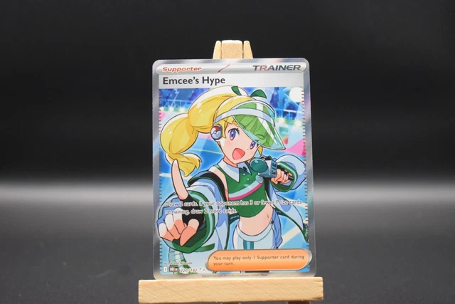 POKÉMON TCG EMCEES Hype Trainer Rare Destined Rivals 220/182 £8.47 ...