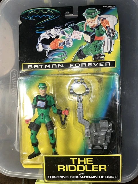 FIGURINE VINTAGE BATMAN FOREVER THE RIDDLER 5" Kenner 1995 EUR 11,03 ...
