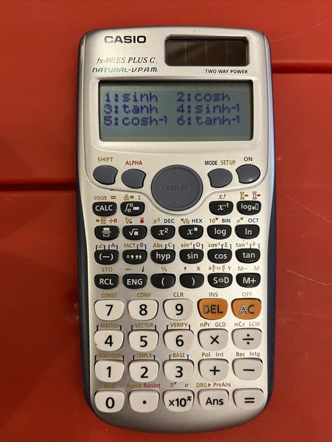CASIO FX-991ES PLUS C Scientific Calculator - Tested & Working $14.99 ...