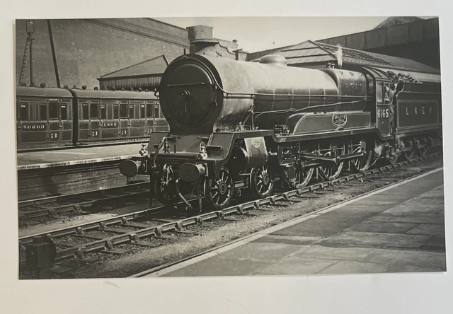 LNER RAILWAY LOCOMOTIVE Photograph - 6165- Nottingham Victoria Station ...