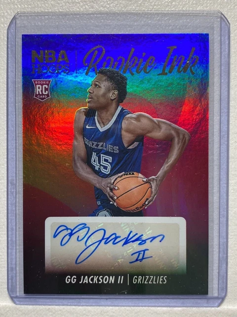 GG JACKSON II 2023-24 Panini NBA Hoops RC ROOKIE AUTO Rookie Ink #RI ...