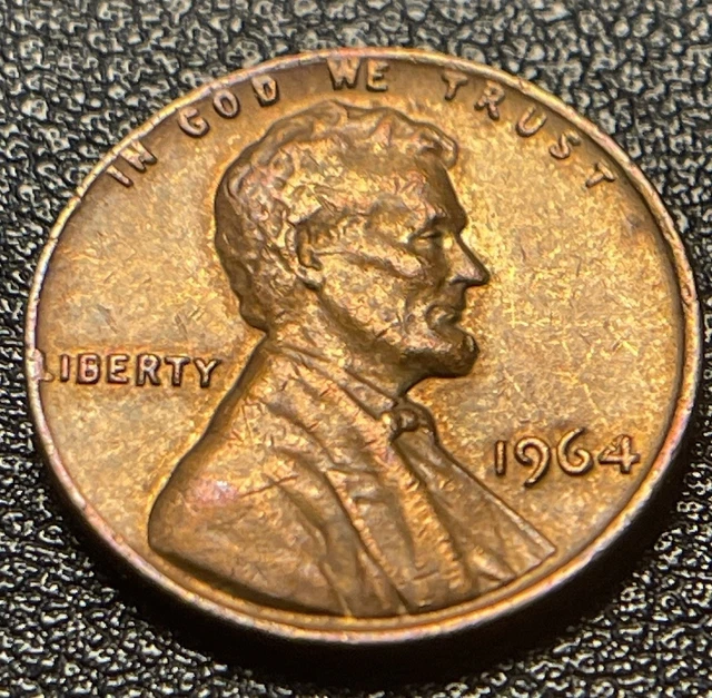 1964 LINCOLN MEMORIAL Penny RARE with Liberty L on edge- Philadelphia ...