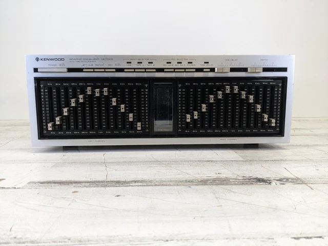 KENWOOD GE-1000 STEREO Graphic Equalizer $249.95 - PicClick