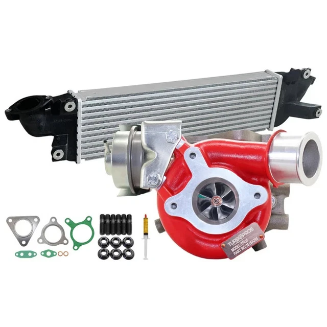 GEN1 HIGH FLOW Turbo+Intercooler For Mitsubishi Triton MQ 4N15 2.4L ...