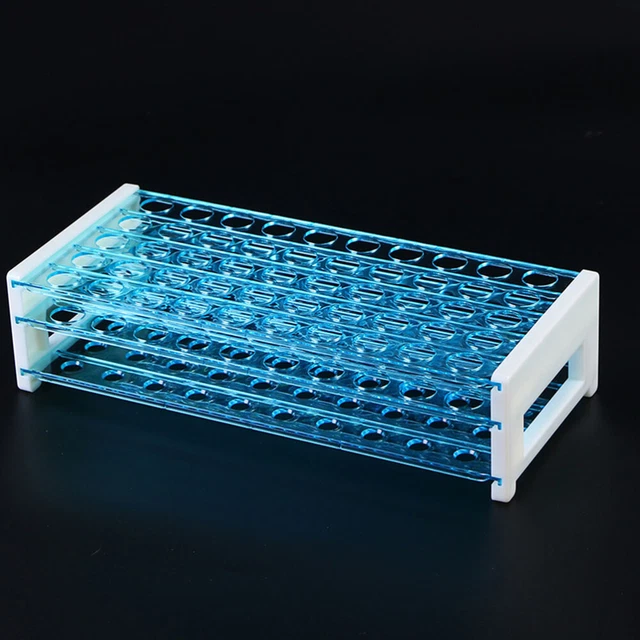 TEST TUBE RACK Tube Stand Test Tubes Holder Laboratory Test Tube £11.15 ...