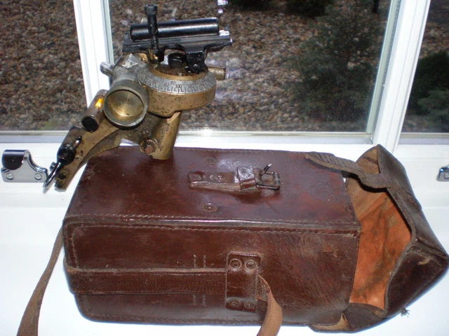 WW2 BLG 1942 BRITISH U.S. ARTILLERY MORTAR SIGHT 3 inch with original ...