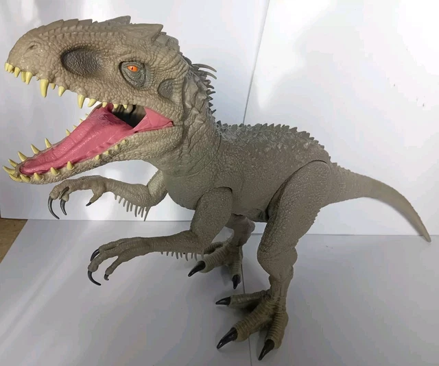 JURASSIC WORLD SUPER Colossal Indominus Rex Dinosaur XL Figure FREE P&P ...