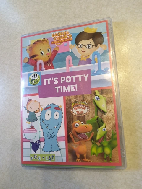 PBS KIDS ITS Potty Time DVD Peg+Cat Dinosaur Train EUR 15,33 - PicClick DE