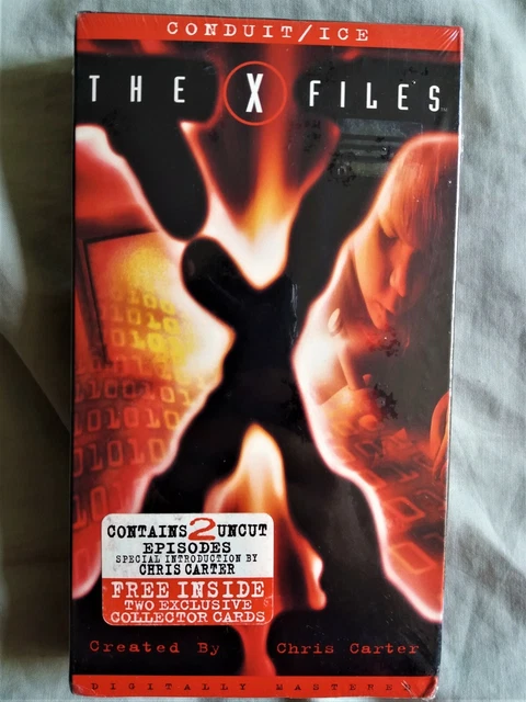 THE X-FILES - Conduit / Ice (VHS, 1996) NEW Sealed Gillian Anderson ...