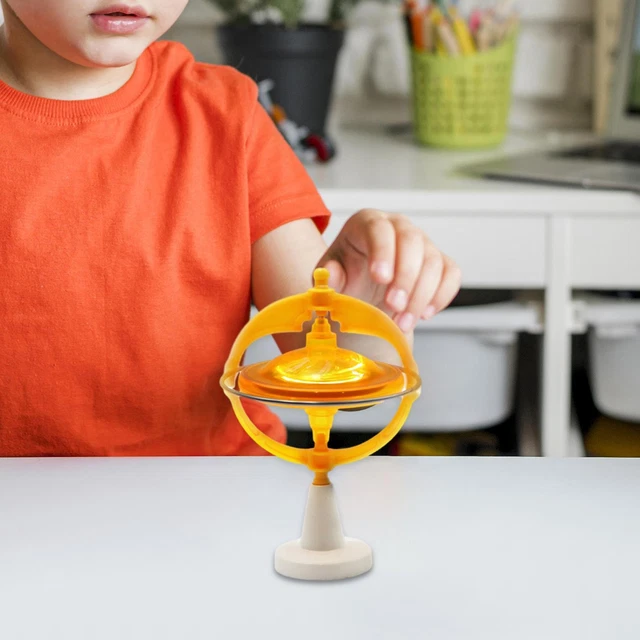 GYROSCOPE DE BUREAU rotatif Gyroscope clignotant pour adolescents ...