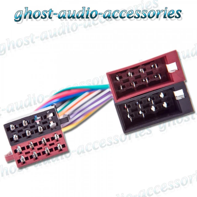 UNIVERSAL MALE ISO to female ISO converter Radio Harness Adaptor £6.23 ...