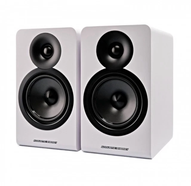 ACOUSTIC ENERGY AE100 Mk2 Loudspeakers. White. £229.00 - PicClick UK