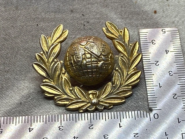 ORIGINAL WW1/WW2 ARMÉE Britannique Royal Marines Col Badge EUR 7,34 ...