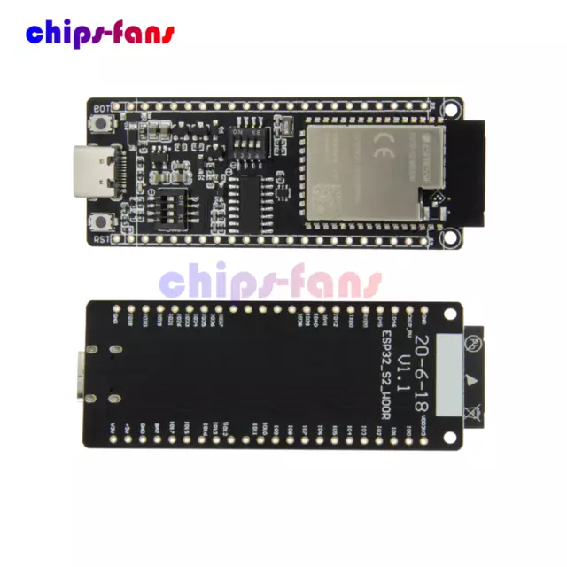 ESP32-S2 ESP32-S2-WOOR V1.1 WIFI Wireless Module USB Type-C Development ... ESP32-S2 ESP32-S2-WOOR V1.1 WIFI Wireless Module USB Type-C Development ...