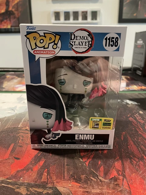 SDCC 2022 OFFICIAL Sticker Funko Pop Demon Slayer ENMU Vinyl Figure IN ...
