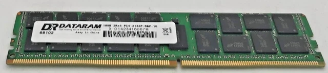 16GB DATARAM 2RX4 PC4-2133P-R DDR4 REGISTERED RAM server memory £9.96 ...