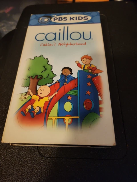 CAILLOU &QUARTIER DE Caillou" VHS 2003 PBS enfants EUR 22,39 - PicClick FR