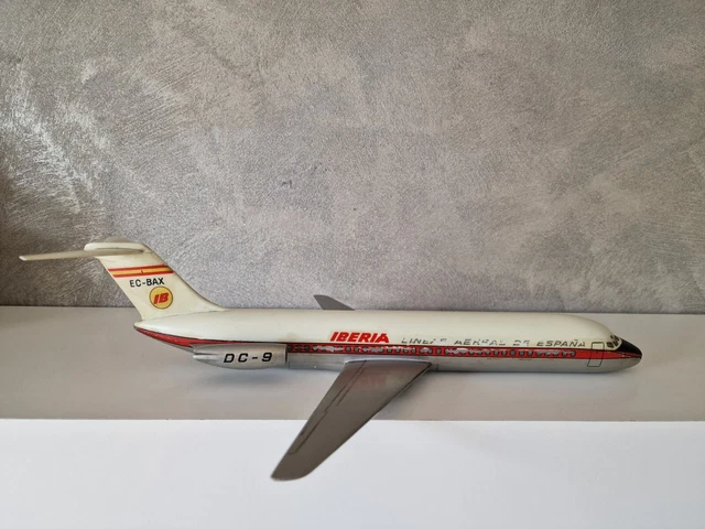 MAQUETA AVION IBERIA Dc-9 Pumersa Made In Spain EUR 75,00 - PicClick IT