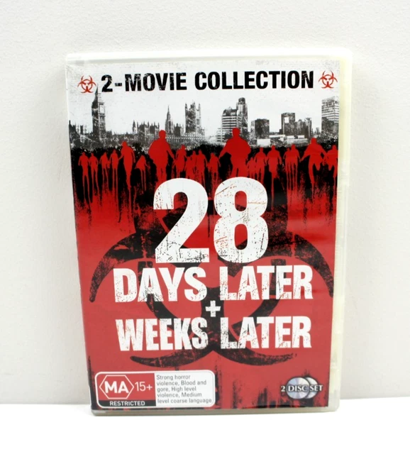 28 DAYS LATER + 28 Weeks Later DVD 2007 Horror Region 4 - Free Postage ...