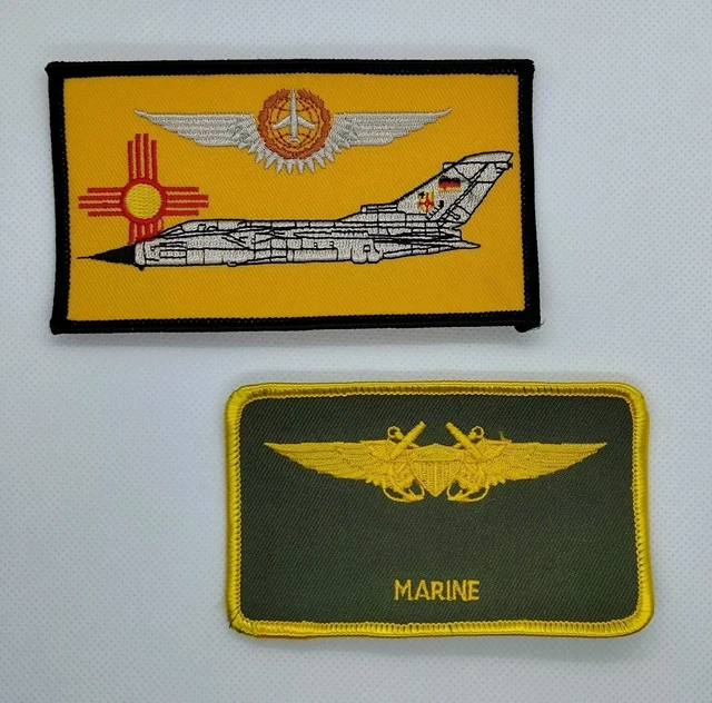 PATCH / AUFNÄHER Luftwaffe Tornado Holloman AFB/Marineflieger USN WSO ...