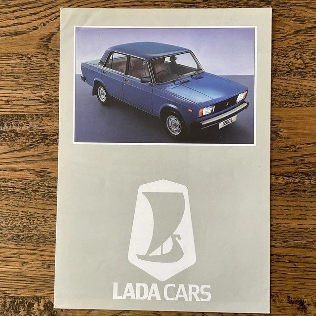 1986 LADA RIVA Niva English Export Russia Rare Brochure EUR 6,14 ...