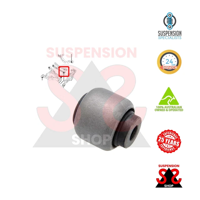 REAR AXLE LOWER Bushing, Control/Trailing Arm Suit AUDI A4 3.2 FSI A4 ...