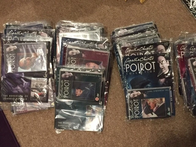 POIROT DVD COLLECTION with magazines **NEW** Choose the films you want ...