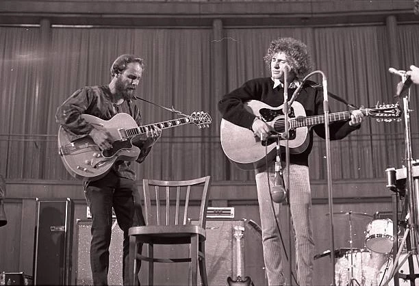 TIM BUCKLEY WITH Guitarist Lee Underwood 1968 Music Old Photo 1 EUR 6 ...