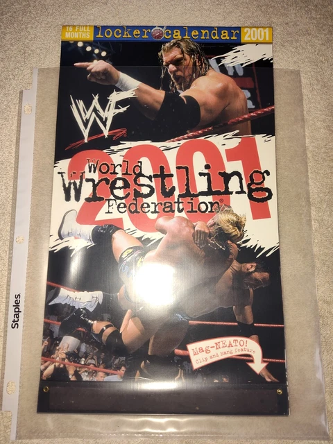 RARE VINTAGE 2001/ LOCKER ROOM CALENDAR (16 full months) Featuring Some ...
