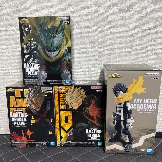 MY HERO ACADEMIA Bakugo Katsuki Midoriya Izuku figure 4 set £140.69 ...