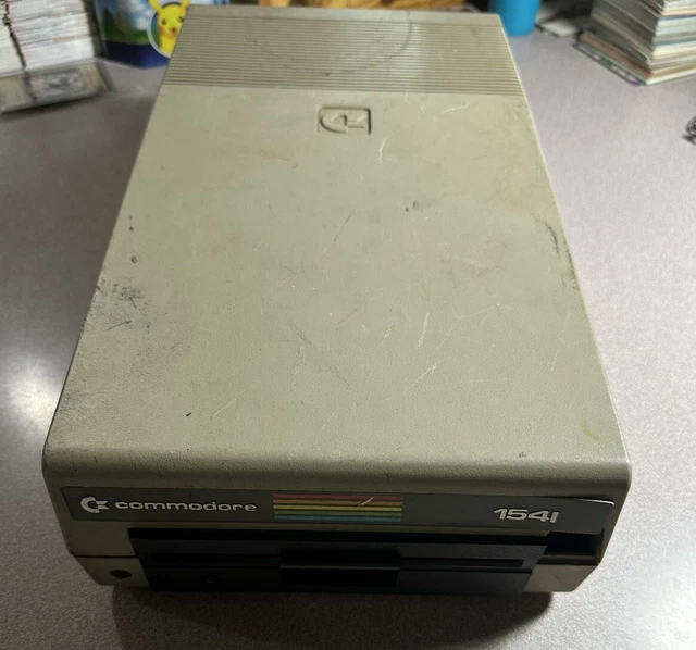 COMMODORE 1541 5.25& Floppy Disk Drive for C64 Computer Untested With ...
