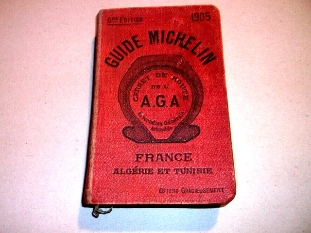 GUIDE MICHELIN 1905 Guide Rouge EUR 450,00 - PicClick FR