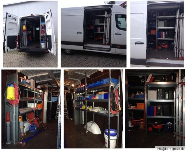 EINBAUREGAL AUTO TRANSPORTER Sprinter Fahrzeug Einbau Regal ...