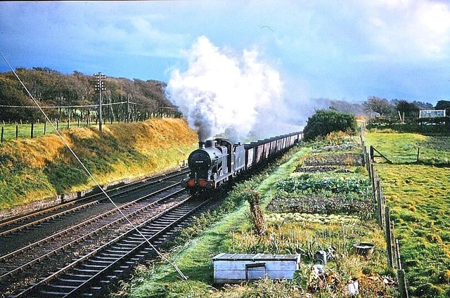 ORIGINAL 35MM SLIDE FOWLER 4F 44449 NEAR RAVENGLASS JANUARY 1958 ...