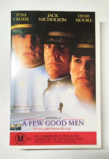 &A FEW GOOD Men" Tom Cruise Jack Nicholson Vhs Action/Military/War Movie $9.98 - PicClick AU