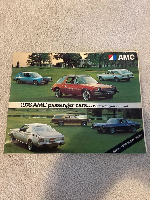 1976 AMC CAR Sales Brochure Catalog - Pacer Matador Hornet Gremlin $9. ...