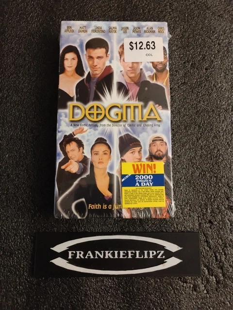 DOGMA (VHS, 2000) Matt Damon, Ben Affleck ( With Watermarks ) Factory Sealed $100.00 - PicClick CA