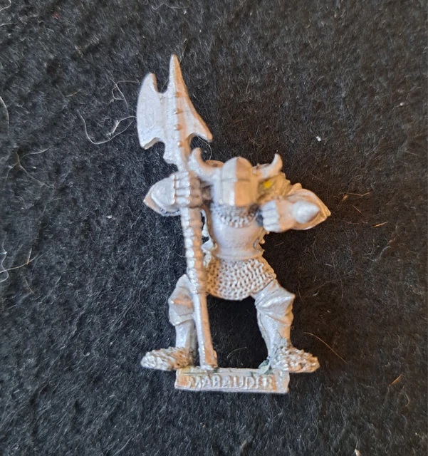 MARAUDER GW CITADEL Warhammer WFB - Chaos Warrior avec demi-barde ...