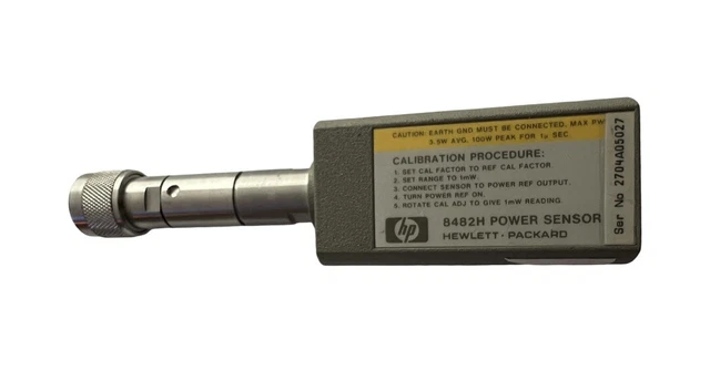 HEWLETT PACKARD/AGILENT 8482H Power Sensor -10 to +35 dBm $265.00 ...
