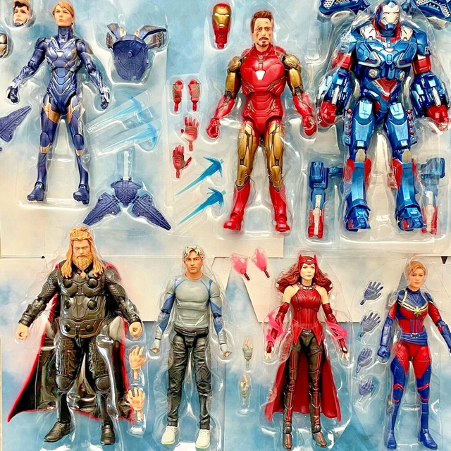 MARVEL LEGENDS MCU Kang Wasp She Hulk Vision Thor Captain America ...