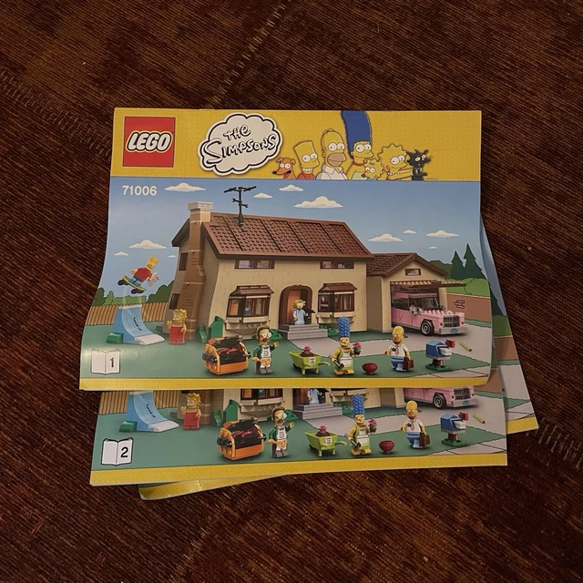LEGO THE SIMPSONS: The Simpsons House (71006) 100% Complete with all ...
