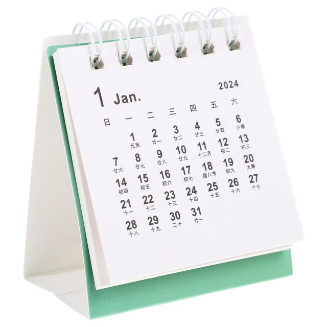 Office Desk Calendar Small 2023 2024 Calendar Office Table Calendar ...