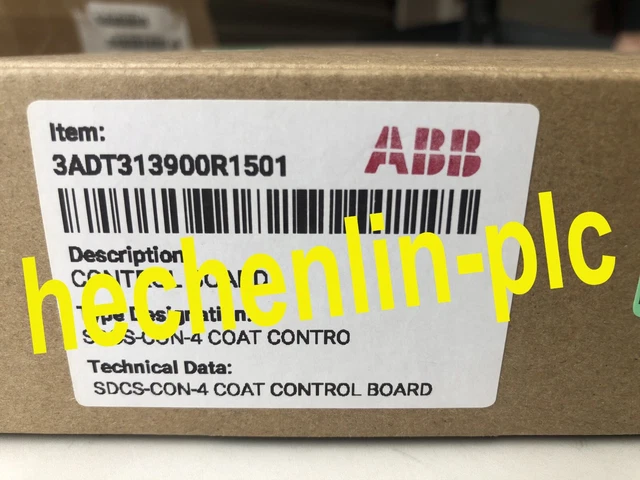 SDCS-CON-4 3ADT313900R1501 HAUPTSTEUERPLATINE SDCS-CON-4 Neu im Karton ...