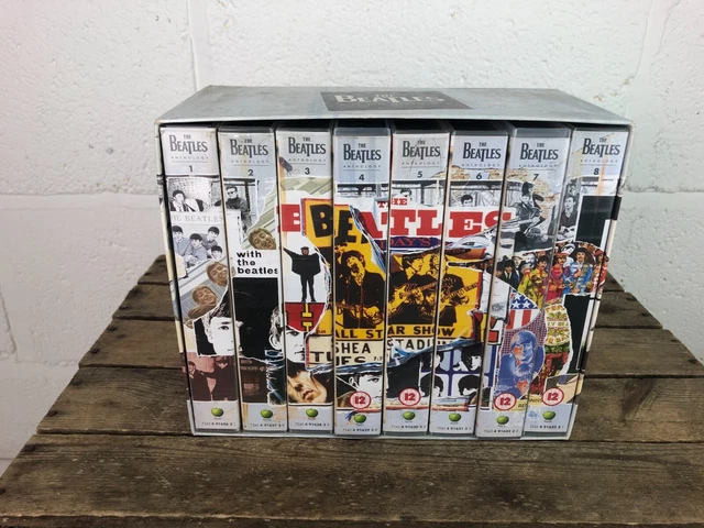 THE BEATLES ANTHOLOGY Boxed Set 8 X VHS Videos 1996 £19.95 - PicClick UK