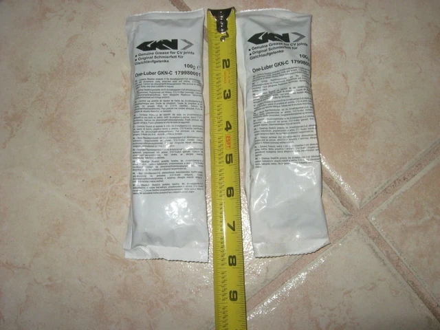 2 PACK LUBE GKN-C 179980001 GENUINE ONE-LUBER GREASE FOR CV JOINTS 100g ...