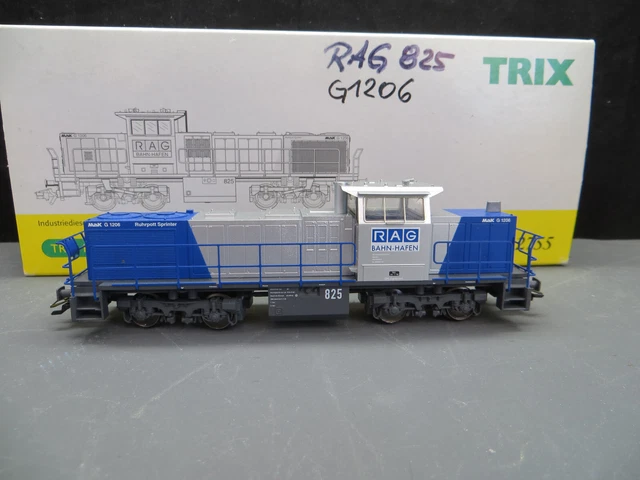 TRIX 22755 DIESELLOK RAG 825 Bahn-Hafen MAK 1206 DC NEM H0 DC EUR 1,00 - PicClick DE